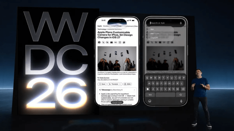 WWDC 2026 Apple AI Upgrades: Siri Receives Generative Intelligence ...